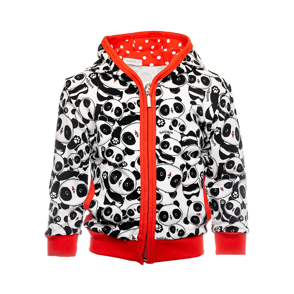 G1005 PANDA KIDS SWEAT JACKET